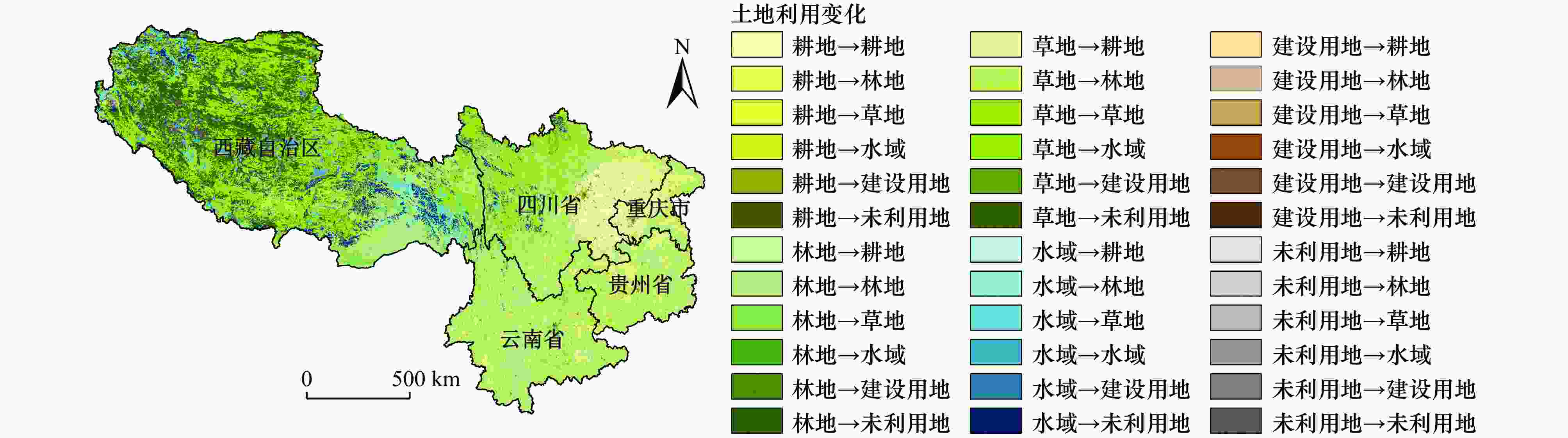 2000—2020年我国西南地区植被NEP时空变化及其驱动因素的相对贡献
