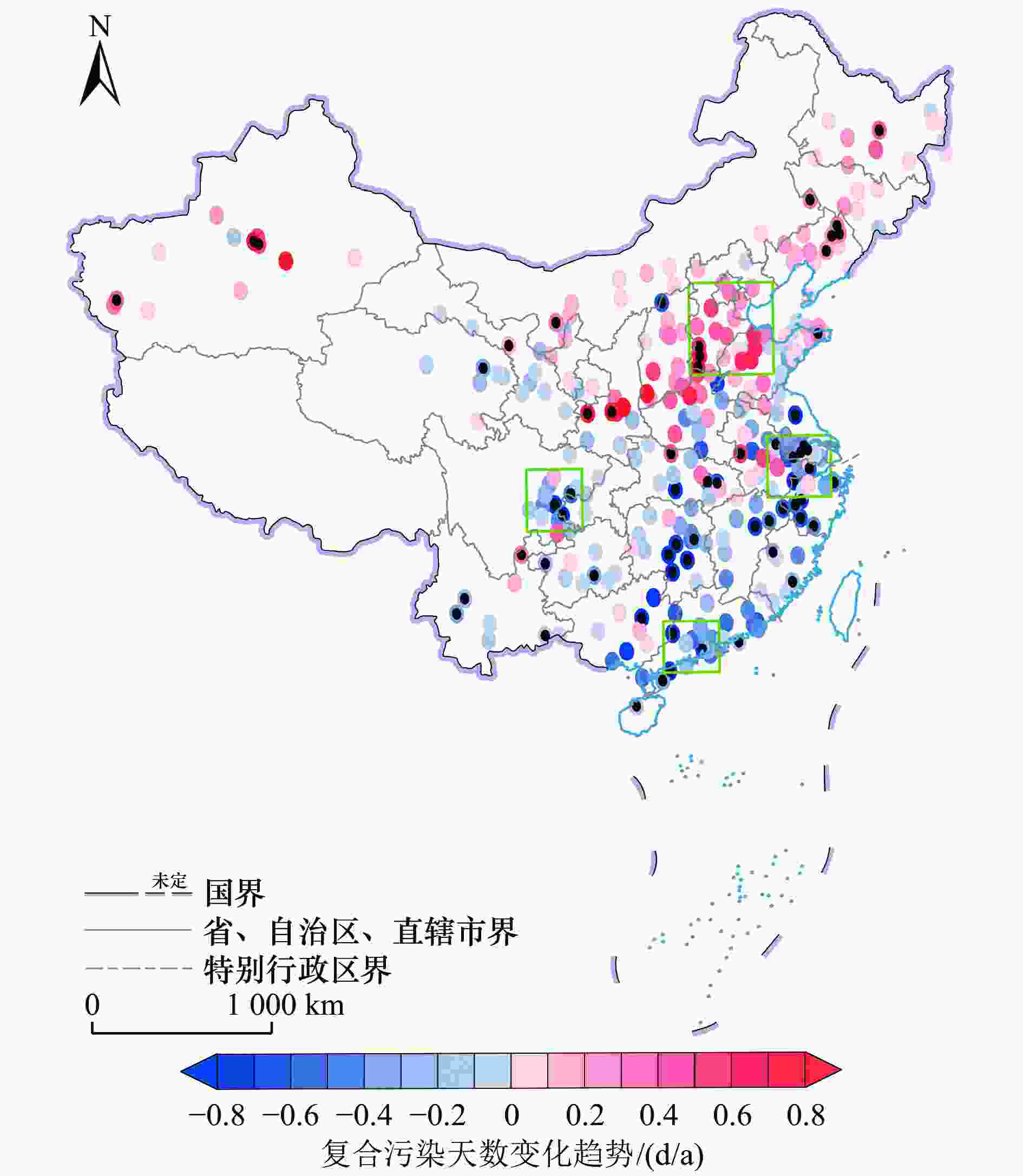 2015—2022年我国华北地区冬季PM 2.5 -O 3 复合污染及特征分析
